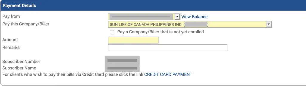 How to Pay Sun Life Insurance Online Using BDO