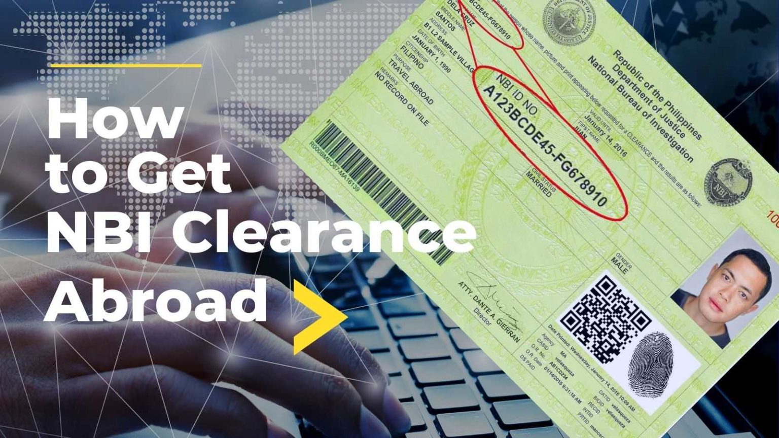 How to Get or Renew NBI Clearance Abroad and Outside the Philippines