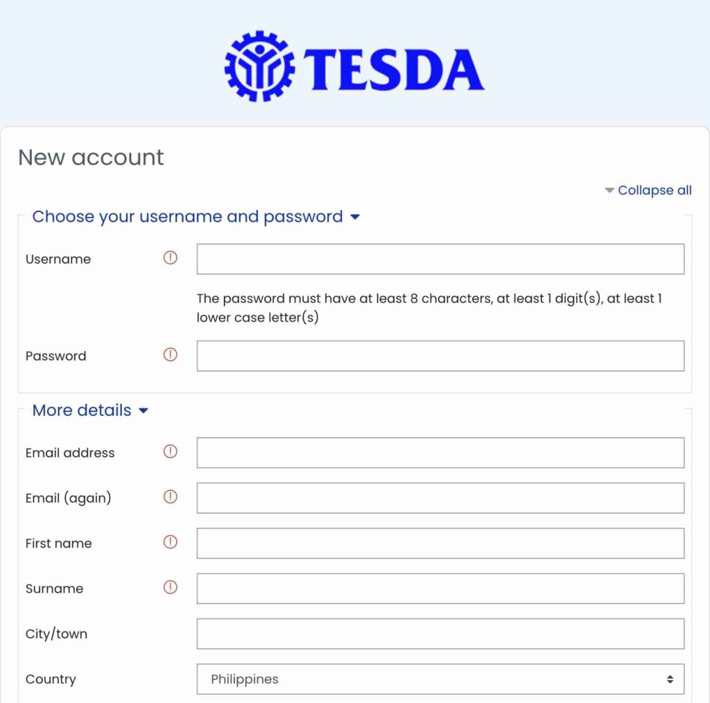 TESDA Online Program Courses Offered in 2025 for FREE